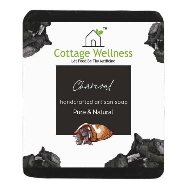 Activated Charcoal Soap – 120 g - Cottage Wellness