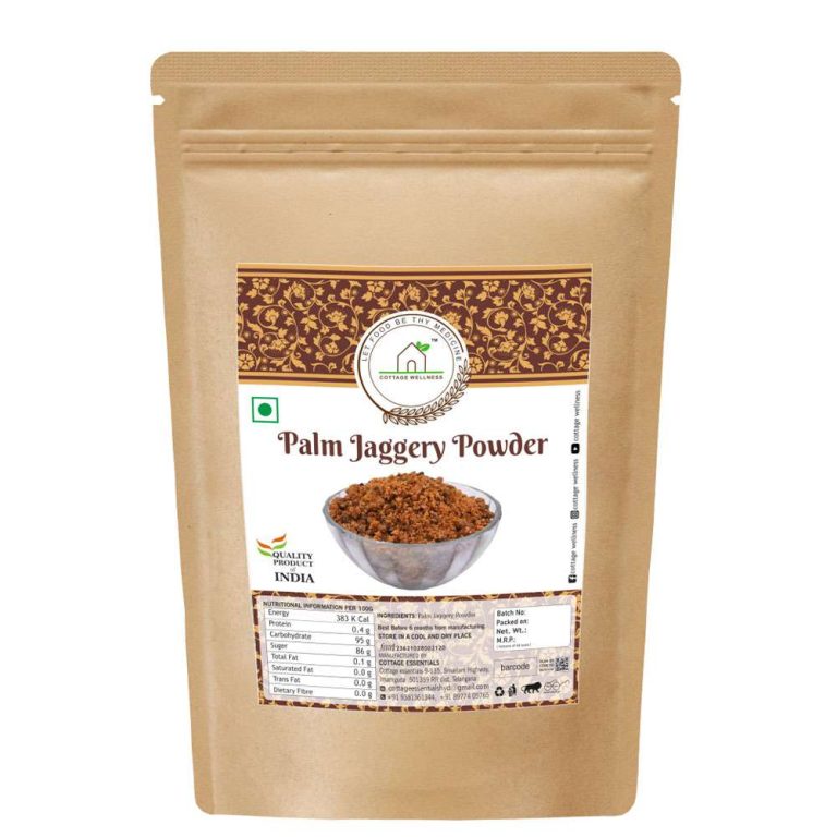 Palm Jaggery Powder – 500 g - Cottage Wellness
